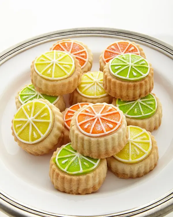 LE GOURMET BAKING Citrus-glaze Shortbread Cookies