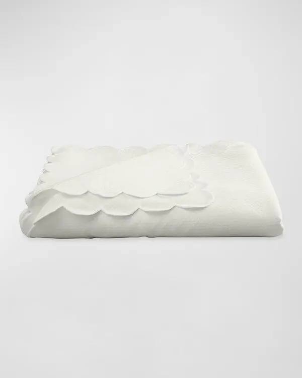 MATOUK Savannah Gardens Tablecloth, 68" X 108 - Bone