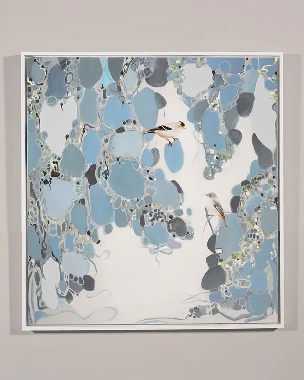 RFA FINE ART Enchanted Blue Garden' Wall Art