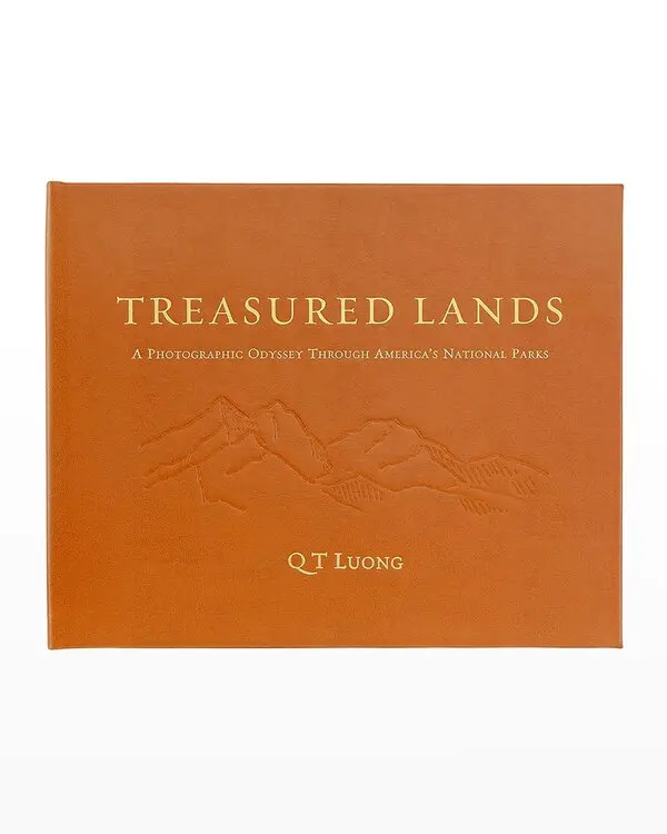 GRAPHIC IMAGE Treasured Lands" Leather Bound Book