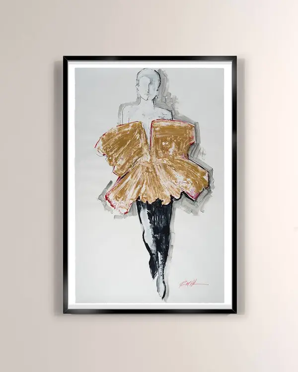 RFA FINE ART Gold Number" Print