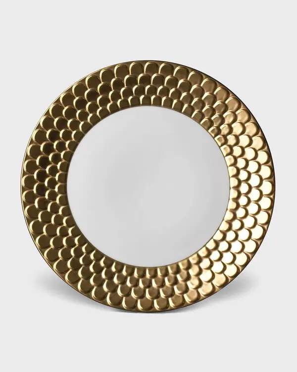 L'Objet Aegean Gold Dinner Plate - One-color