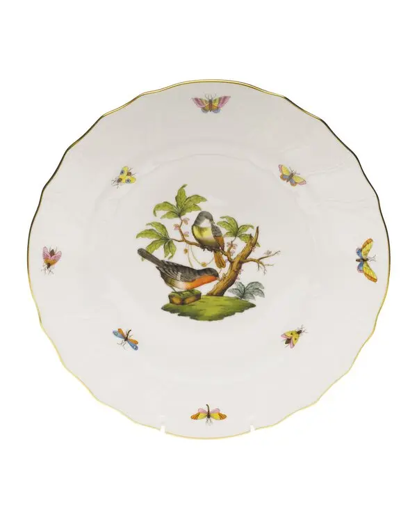 HEREND Rothschild Bird Dinner Plate #2 - No-color