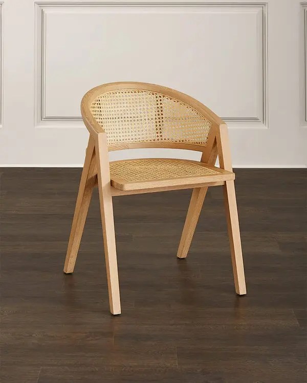 WORLDS AWAY Skip Cane Dining Chair