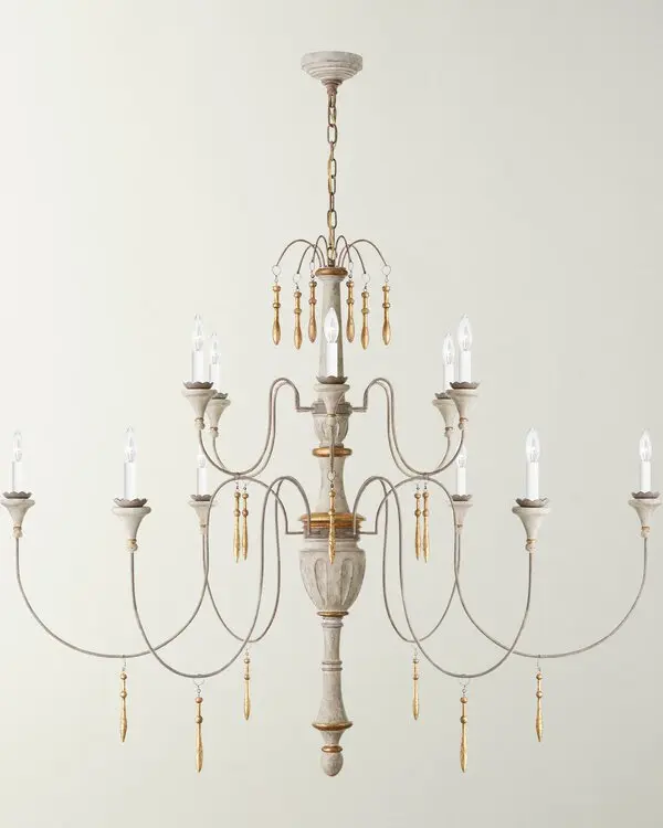 VISUAL COMFORT & CO. Fortuna Large Chandelier Julie Neill