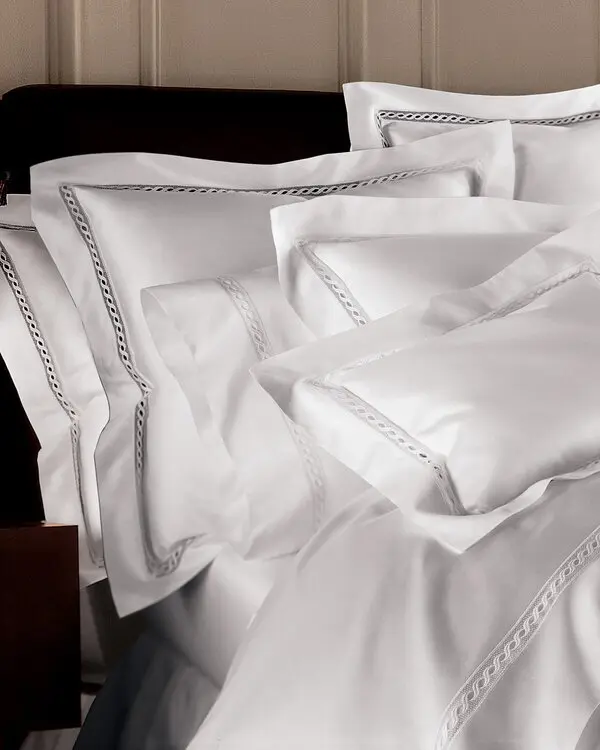 SFERRA Millesimo European Sateen Sham - Ivory