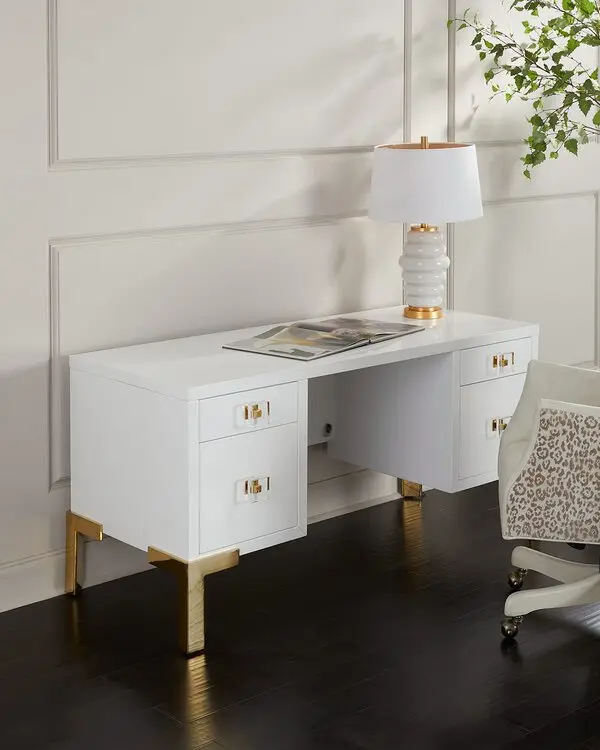 WORLDS AWAY Chandler Executive Desk