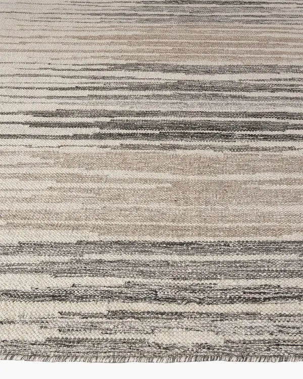 EXQUISITE RUGS Barnstable Handmade Rug, 10' X 14 - Ivory/gray