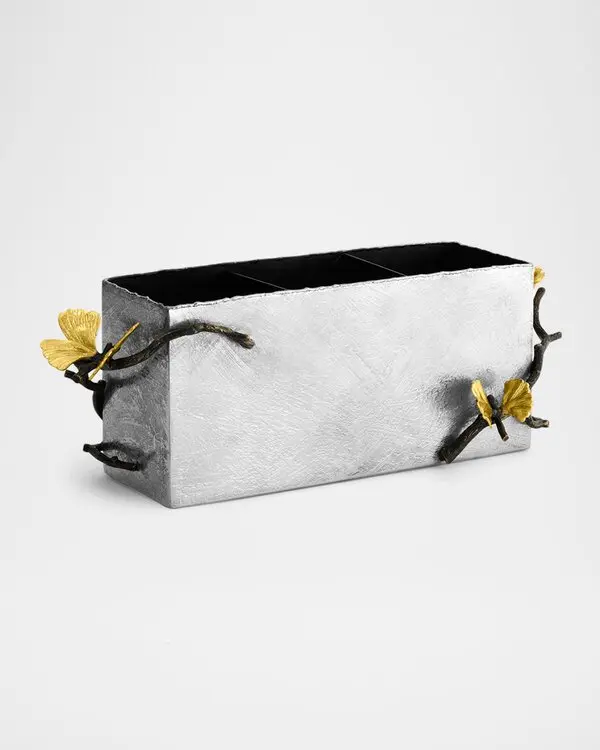 Michael Aram Butterfly Ginkgo Cutlery Caddy - One-color