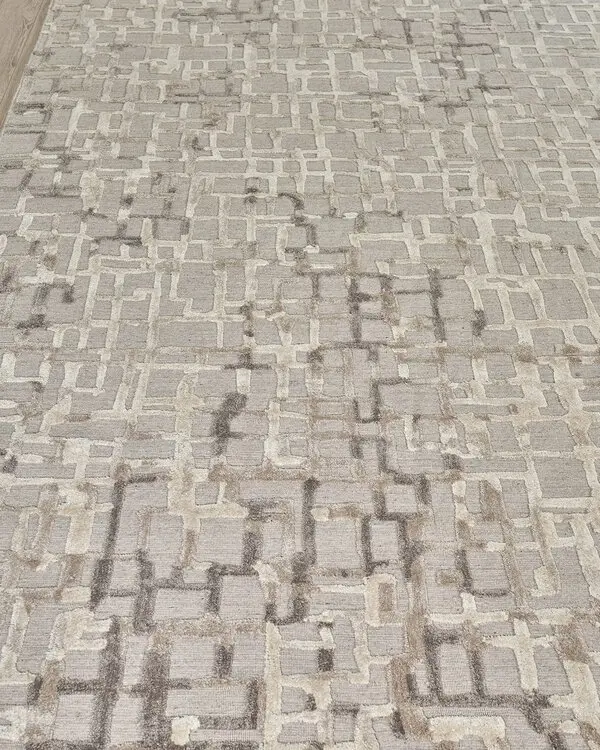 EXQUISITE RUGS Sullivan Hand-loomed Rug, 10' X 14 - Mocha, Beige