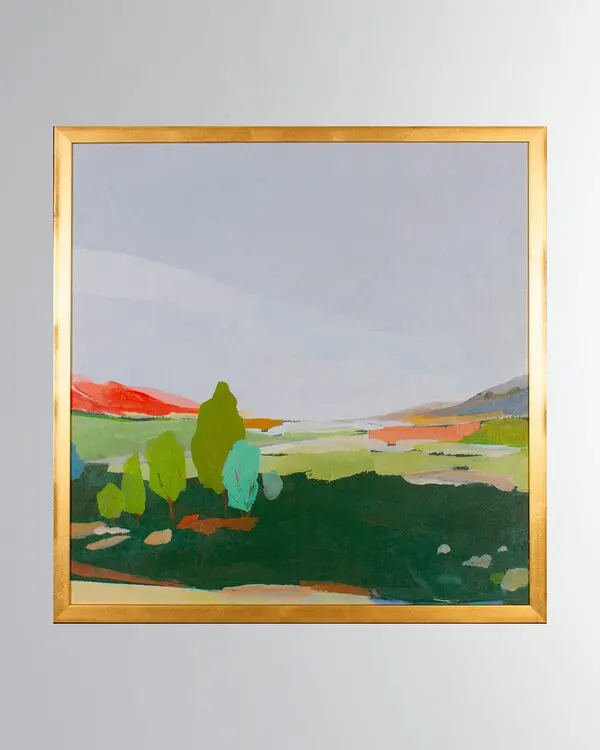 SHADOW CATCHERS Green Hills Ii" Giclee Wall Art