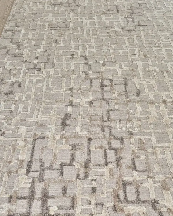EXQUISITE RUGS Sullivan Hand-loomed Rug, 9' X 12 - Mocha Beige