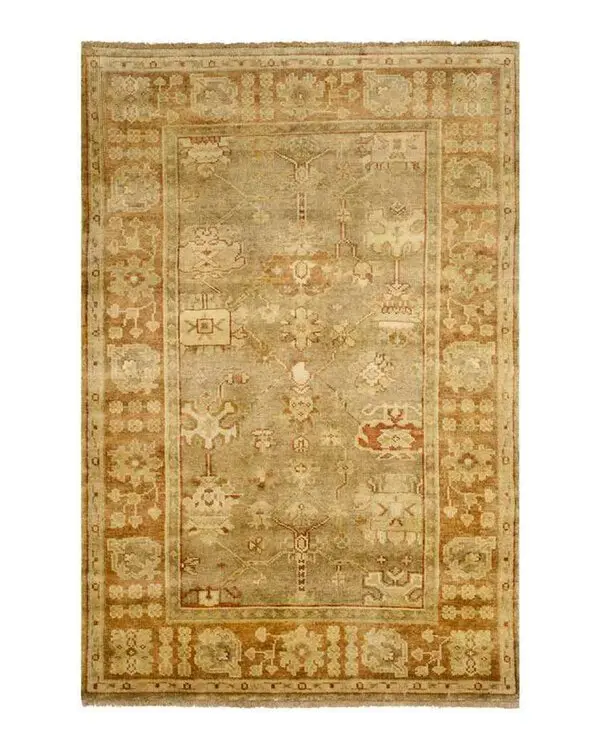 SAFAVIEH Eaton Hand Knotted Oushak Rug, 4' X 6