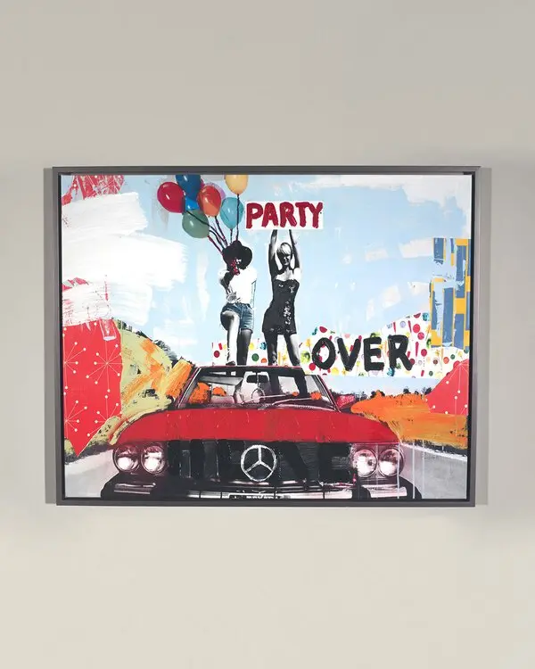RFA FINE ART Party Over Here" Giclee Wall Art Elige