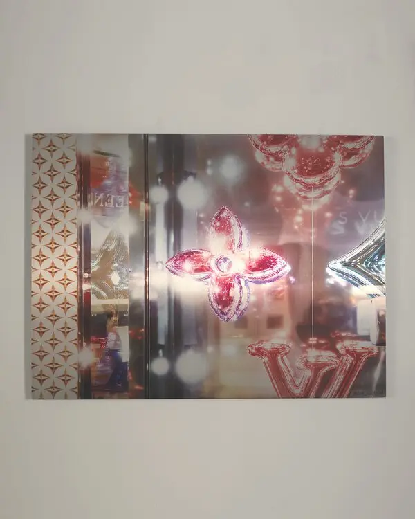 RFA FINE ART Las Vegas Louis Vuitton Window Reflection I" Giclee Wall Art Andrea Hillebrand