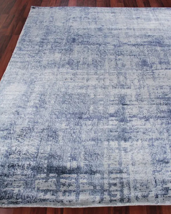 EXQUISITE RUGS Somlin Hand-loomed Rug, 12' X 15 - Blue