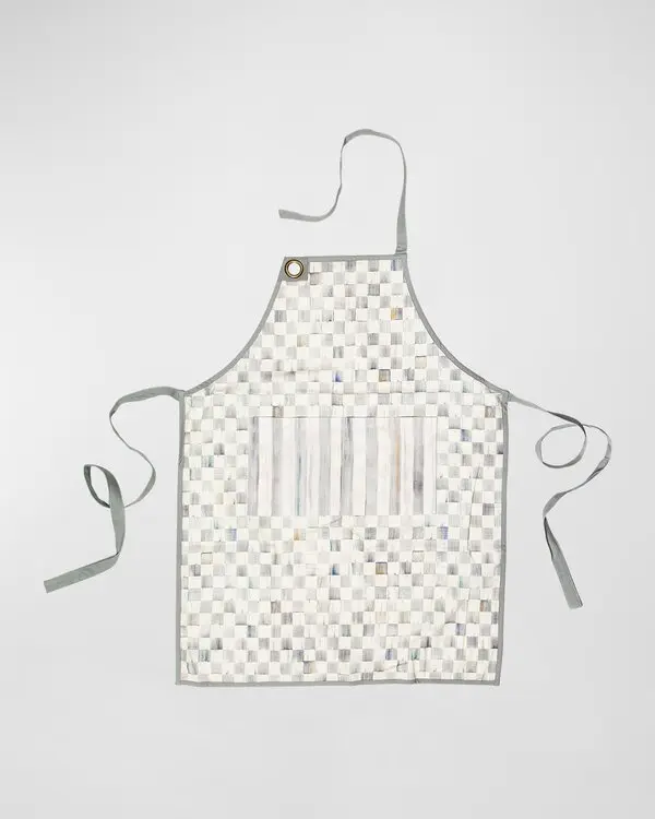 MACKENZIE-CHILDS Sterling Check Bistro Apron