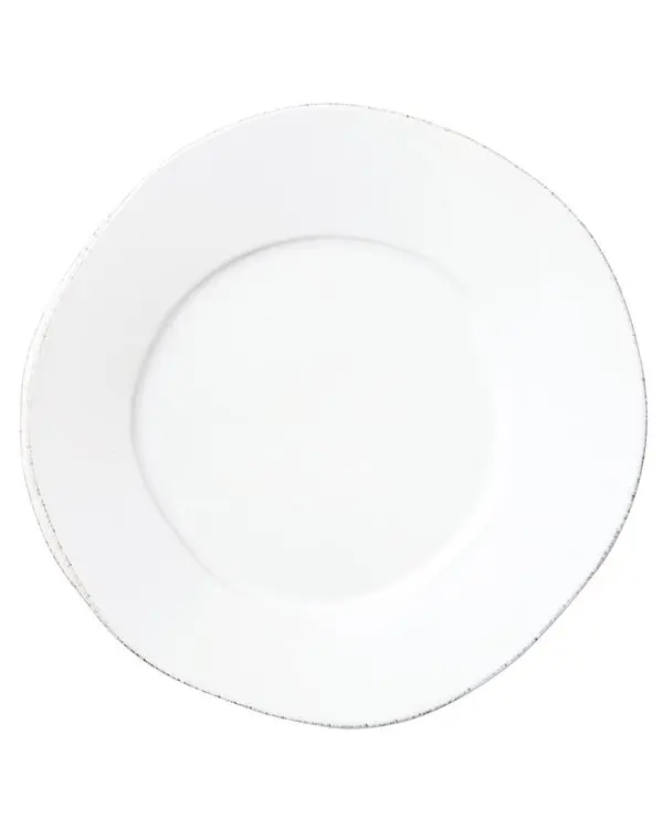 VIETRI Lastra White American Dinner Plate - One-color