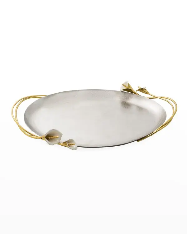 Michael Aram Calla Lily Oval Tray