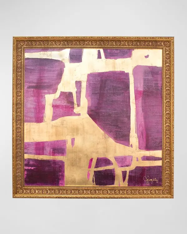 JILL PUMPELLY FINE ART Love On A Trapeze" Mixed Media Original Wall Art Jill Pumpelly