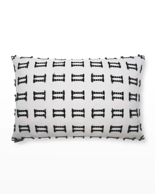 D.V. KAP HOME Tassels Pillow, 14" X 24