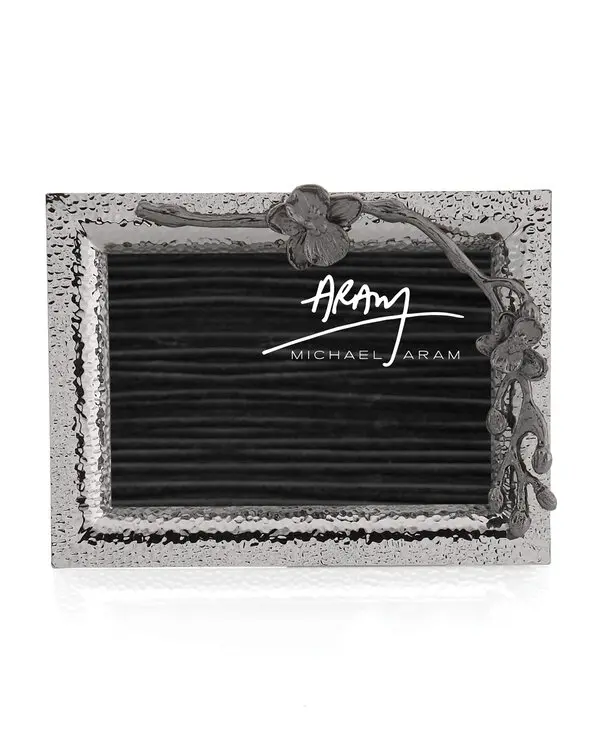 Michael Aram Black Orchid Picture Frame, 4" X 6