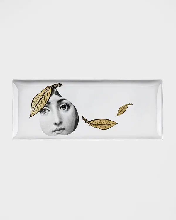 FORNASETTI Rectangular Tray Tema E Variazioni N. 24