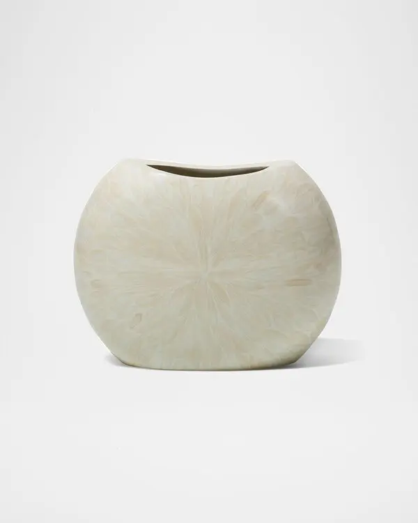 LADORADA Light Almendro Symmetry Bone Vase