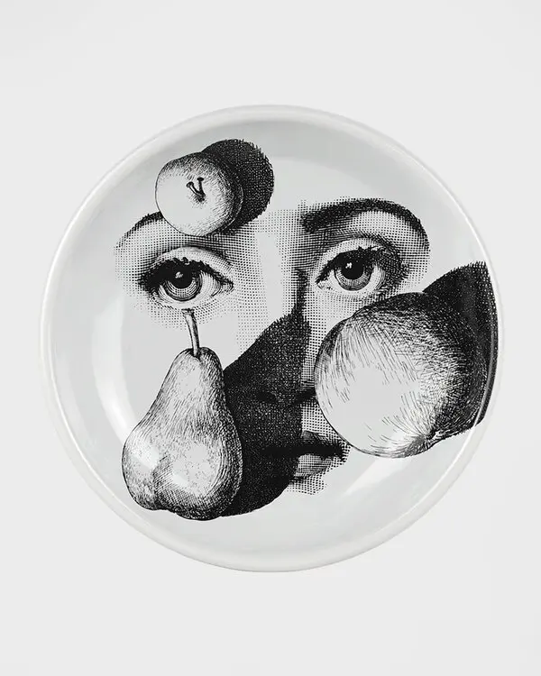 FORNASETTI Lina Cavalieri Round Ashtray - One-color