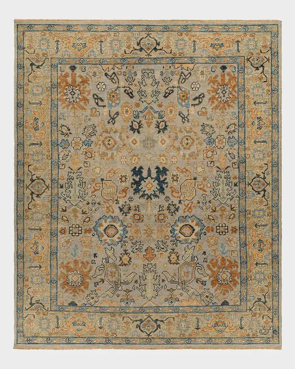 SURYA RUGS Ruby Hand-knotted Rug, 6' X 9