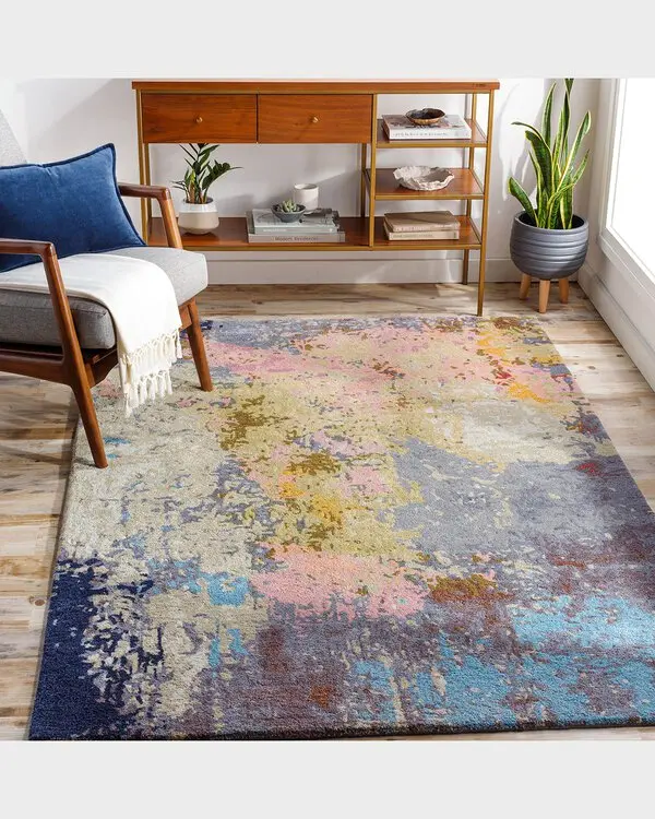 SURYA RUGS Kavita Hand Tufted Rug, 6' X 9