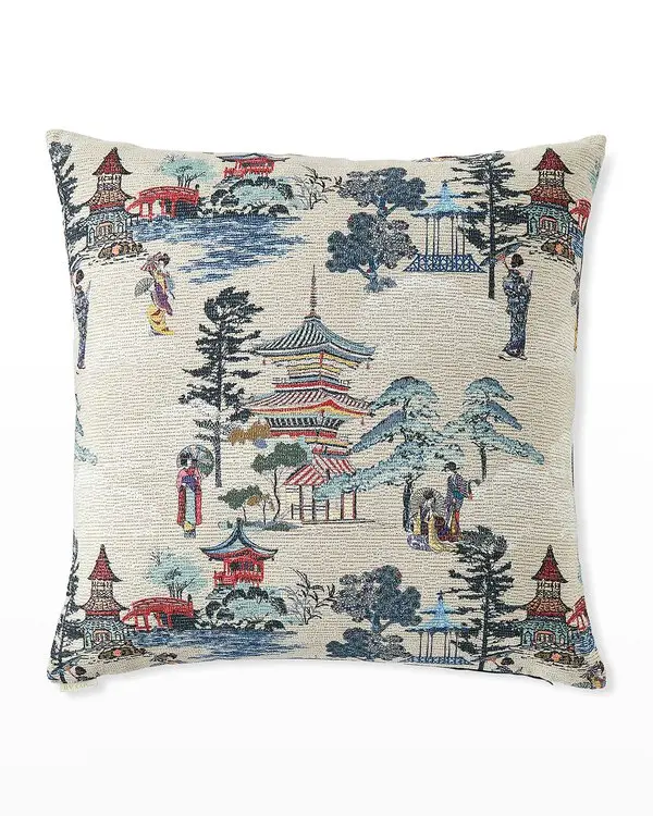 D.V. KAP HOME Lago Decorative Pillow, 24" X 24