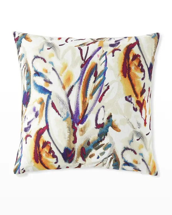 D.V. KAP HOME Tisane Decorative Pillow, 24" X 24