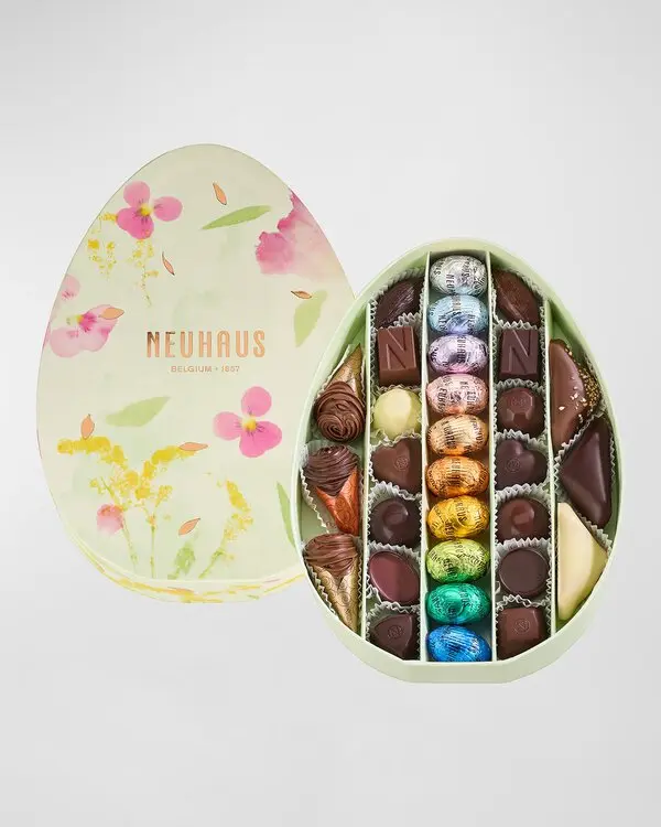 NEUHAUS Large Oval Easter Egg Of Chocolates, 30 Count - One-color ...
