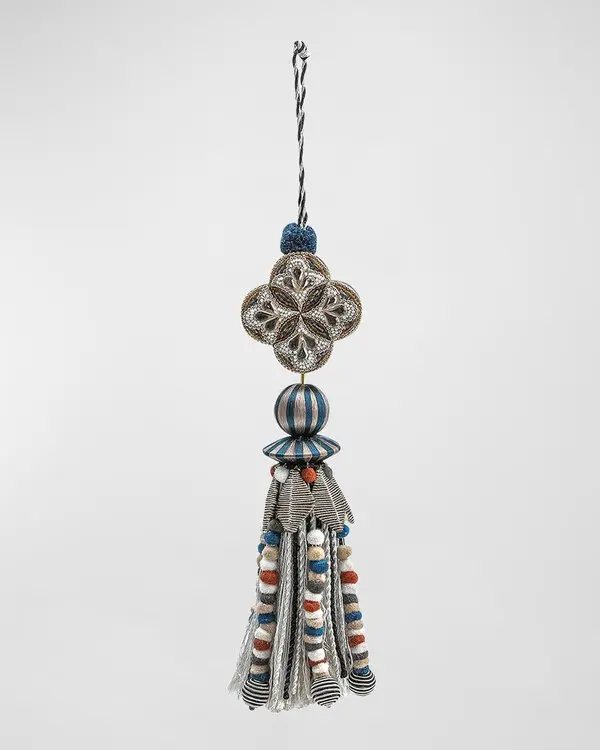 MACKENZIE-CHILDS Cobblestone Beaded Tassel