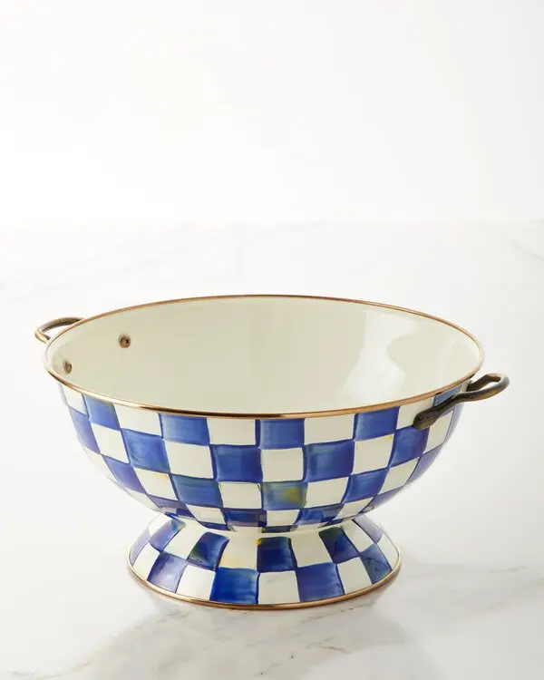 MACKENZIE-CHILDS Royal Check Everything Bowl - One-color