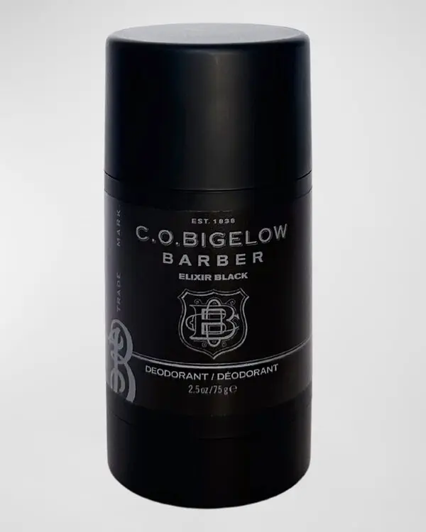 C.O. BIGELOW Barber Elixir Black Deodorant, 75 G - One-color