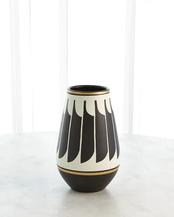 GLOBAL VIEWS Quill 12.8" Vase