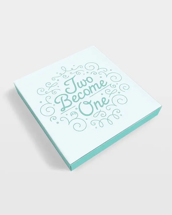 I SEE ME Two Become One" Personalized Wedding Books, Set Of 2