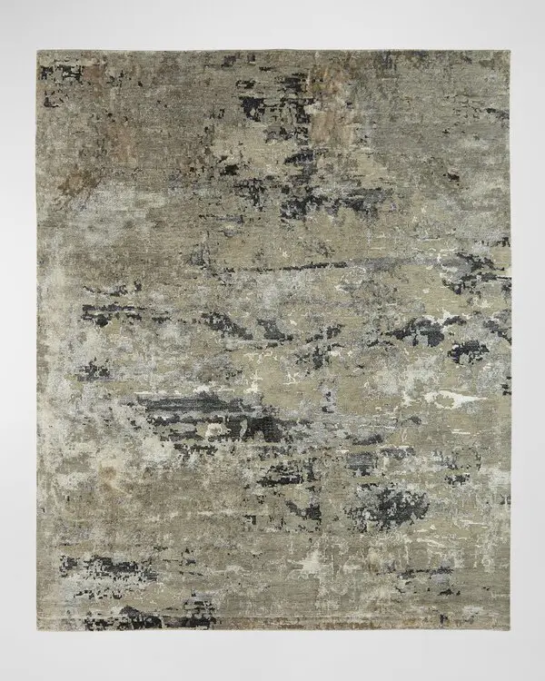 HAVEN & LOOM Driftwood Hand-knotted Rug, 3' X 10