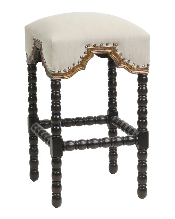 PENINSULA HOME COLLECTION San Marcos Bar Stool, 30 - Flax