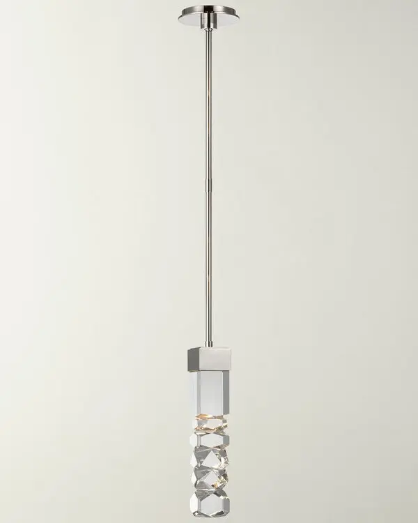 VISUAL COMFORT & CO. Discv Argentino 19" Faceted Pendant Thomas O'brien
