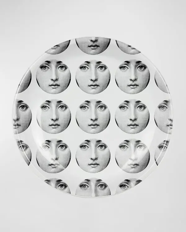FORNASETTI Round Ashtray Tema E Variazioni N.197