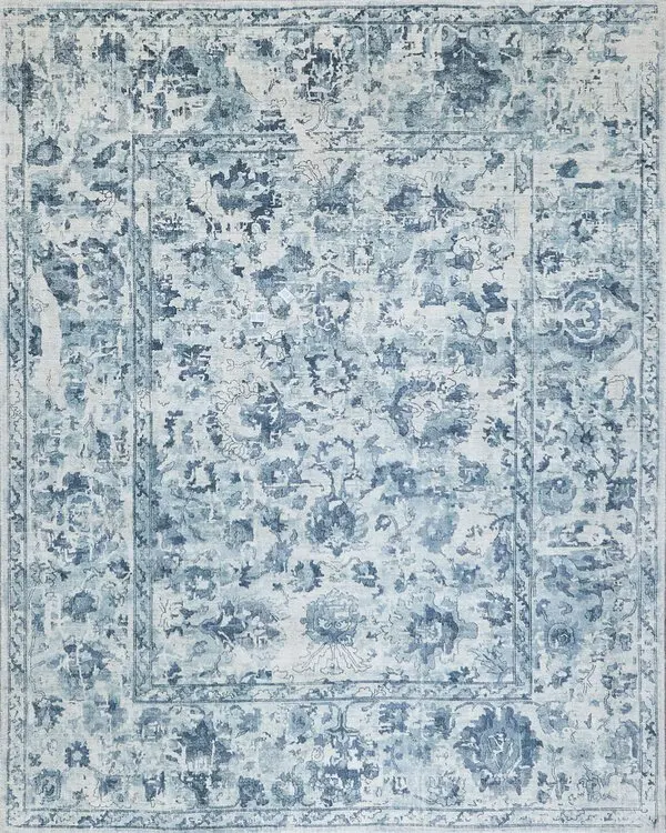 EXQUISITE RUGS Dorchester Hand-loomed Rug, 8' X 10 - Navy, Blue