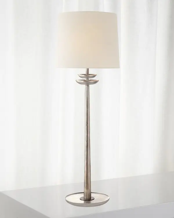 VISUAL COMFORT & CO. Beaumont Medium Buffet Lamp Aerin - Silver