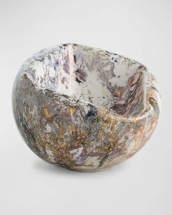 GLOBAL VIEWS Squished Bowl Large