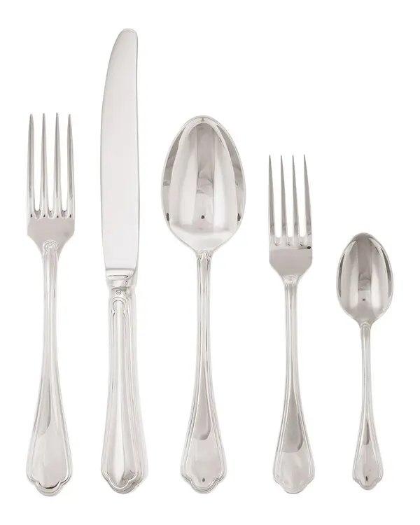 SAMBONET Filet Toiras 5-piece Flatware Place Setting - Silver