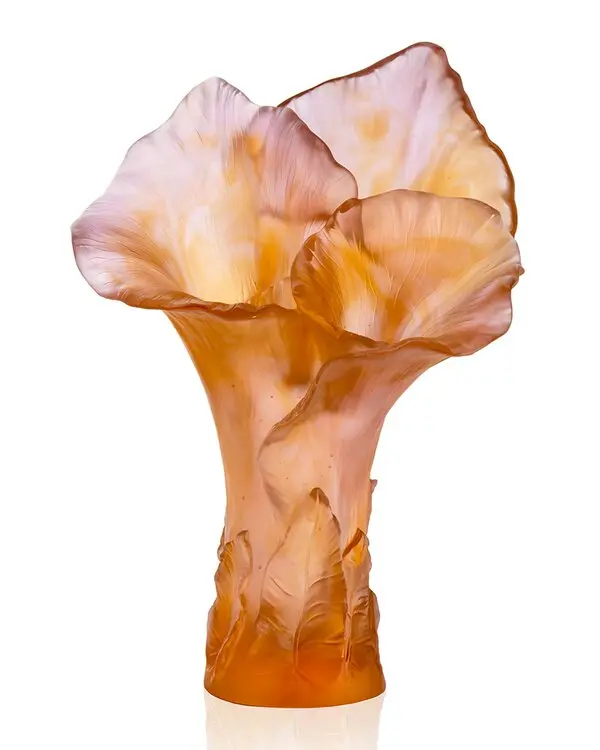 DAUM Arum Rose Magnum Vase