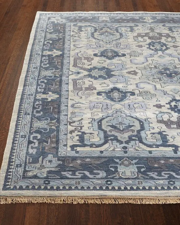 SURYA RUGS Castle Hand-knotted Rug, 8' Round