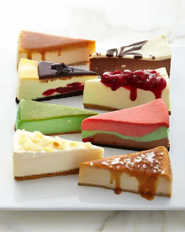 CHEESECAKE ROYALE 16-slice Cheesecake Sampler